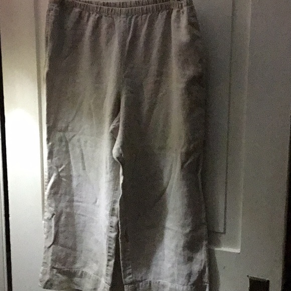 J. Jill | Pants & Jumpsuits | Oatmeal Pants Linen | Poshmark
